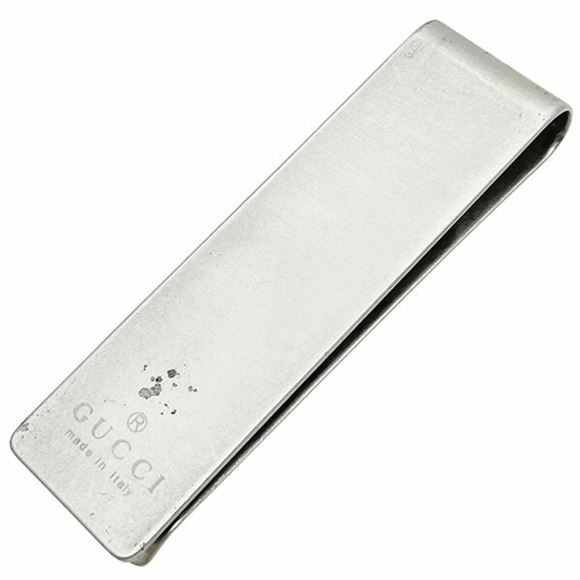 Gucci | Bags | Gucci Money Clip Metal Silver Bill Scissors Wallet Mens ...